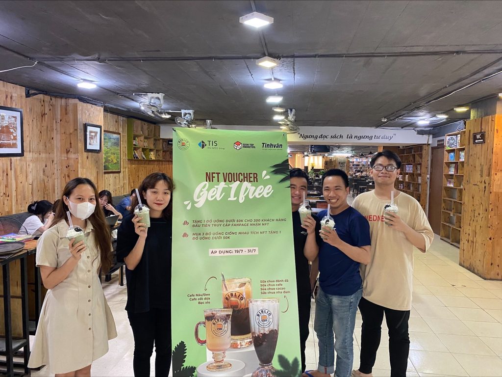 Tinhvan Group - Tinh Vân bắt tay cùng TIS, SushiTop, Biblio Cafe ứng dụng NFT trong lĩnh vực ...